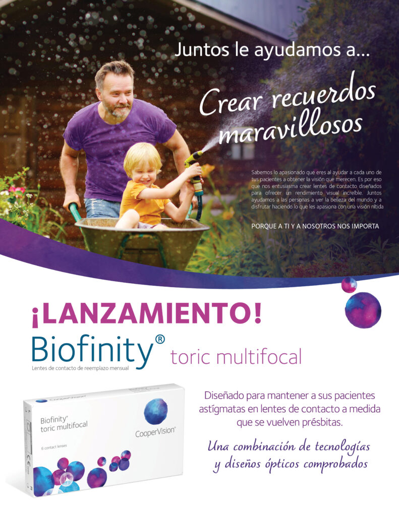Biofinity® toric multifocal – Revista Ver+